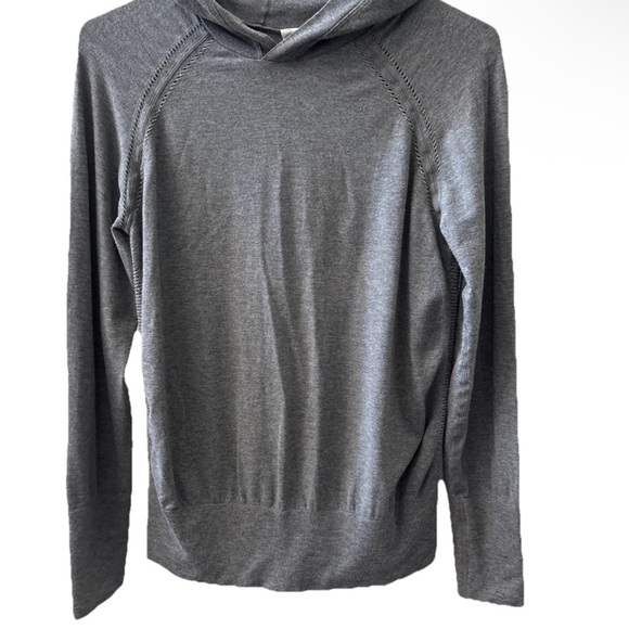 Fabletics | Tops | Fabletics Hoodie Womens Medium Gray Hooded ...